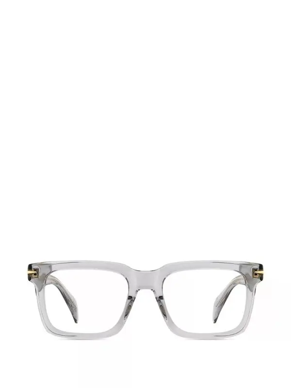DB EYEWEAR BY DAVID BECKHAM Square-frame Eyeglasses - Grey