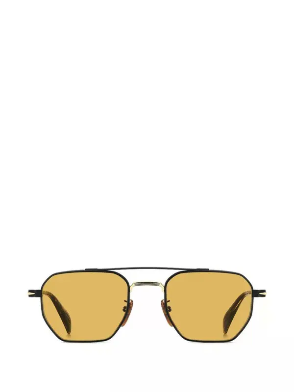 DB EYEWEAR BY DAVID BECKHAM Geometric-frame Sunglasses - Black