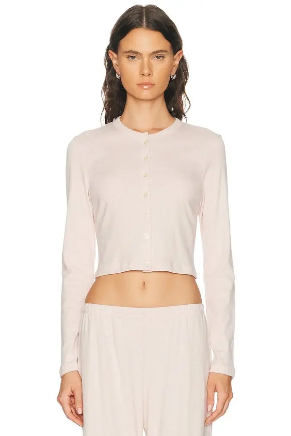 LESET Nando Cardigan - Petal Melange