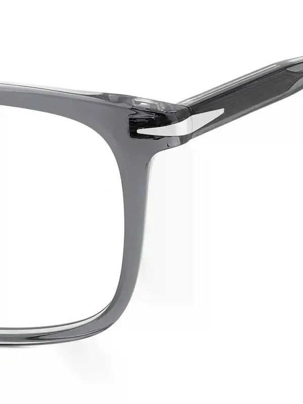DB EYEWEAR BY DAVID BECKHAM Square-frame Glasses - Grey