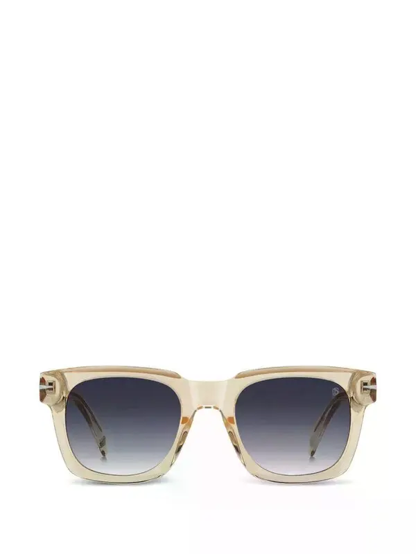 DB EYEWEAR BY DAVID BECKHAM Square-frame Sunglasses - Neutrals