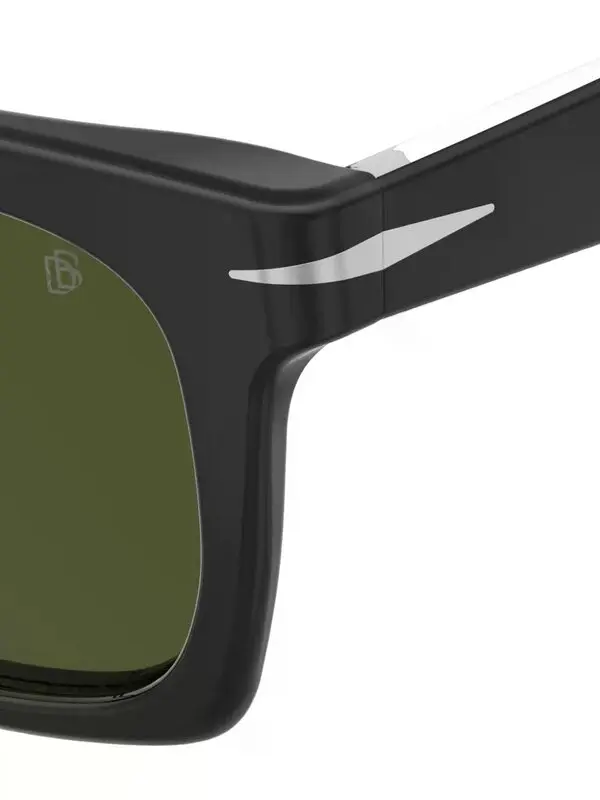 DB EYEWEAR BY DAVID BECKHAM Square-frame Sunglasses - Black