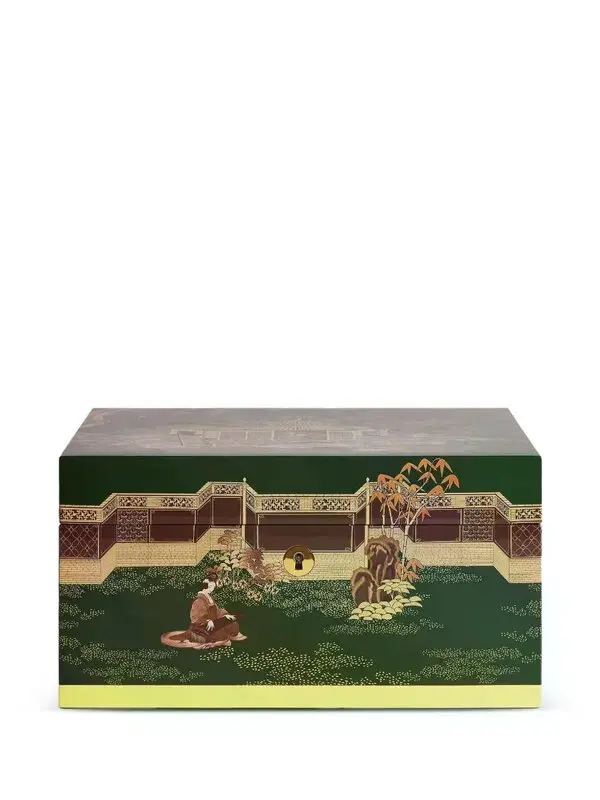 Shanghai Tang Tang Chinoiserie Jewellery Box - Green
