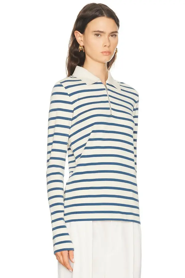 JIL SANDER Long Sleeve Polo Top