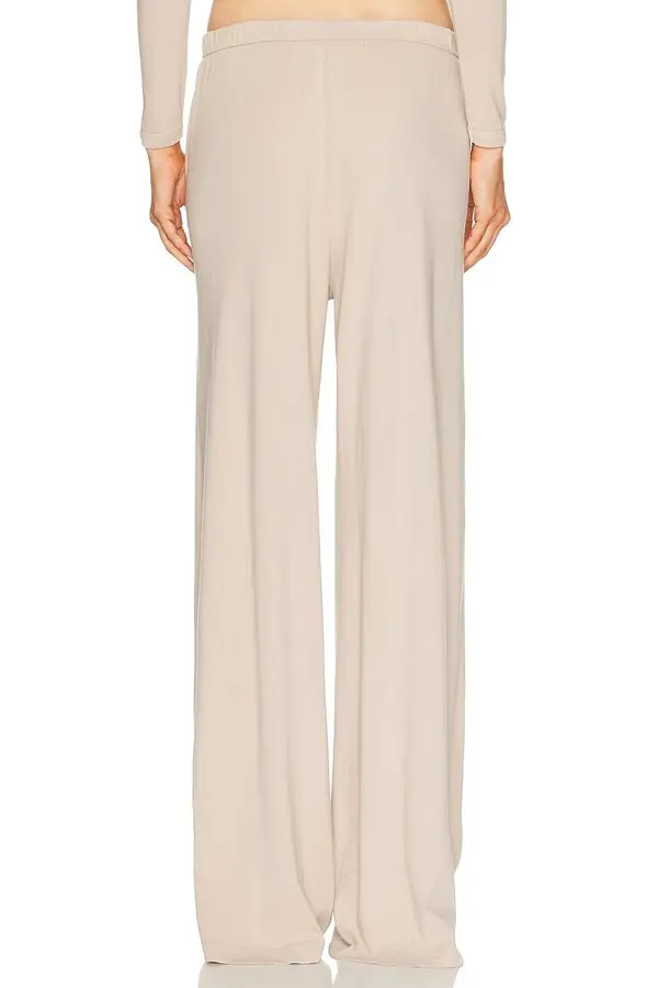Enza Costa Supima Cotton Everywhere Pant - Stone