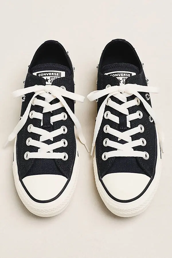 CONVERSE Chuck Taylor All Star Beaded Low Top Sneakers