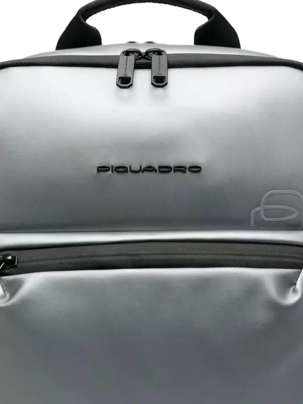 PIQUADRO Corner 2.0 Backpack - Silver
