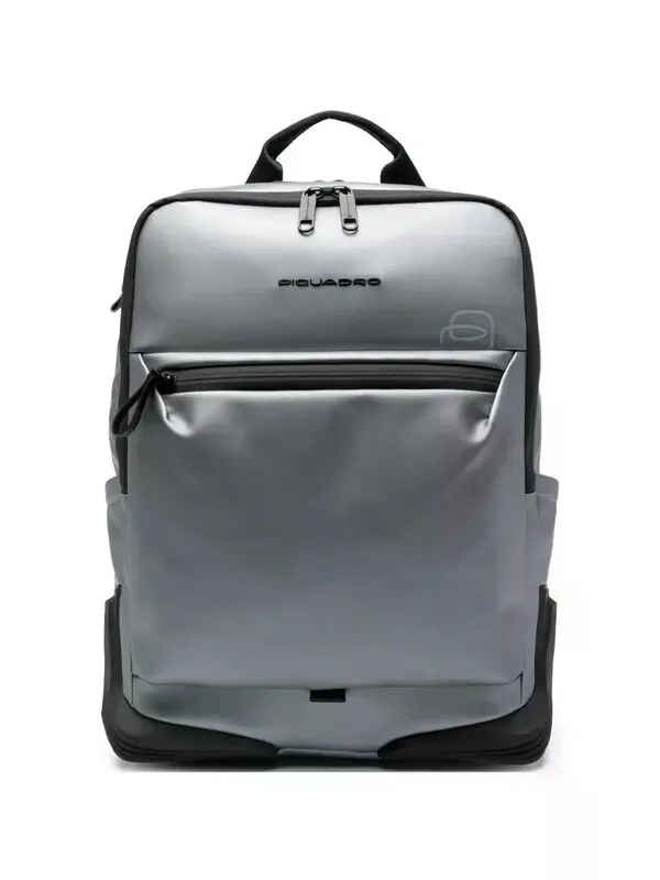 PIQUADRO Corner 2.0 Backpack - Silver