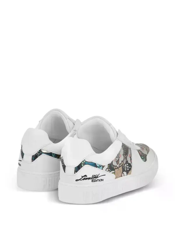 Philipp Plein 3d Appliqué Low-top Sneakers