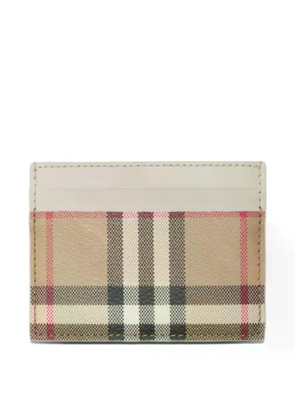 Burberry Check Card Case