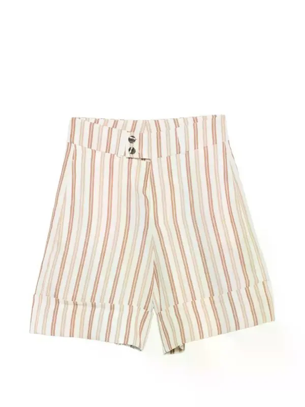 BERWICH Striped Tailored Shorts
