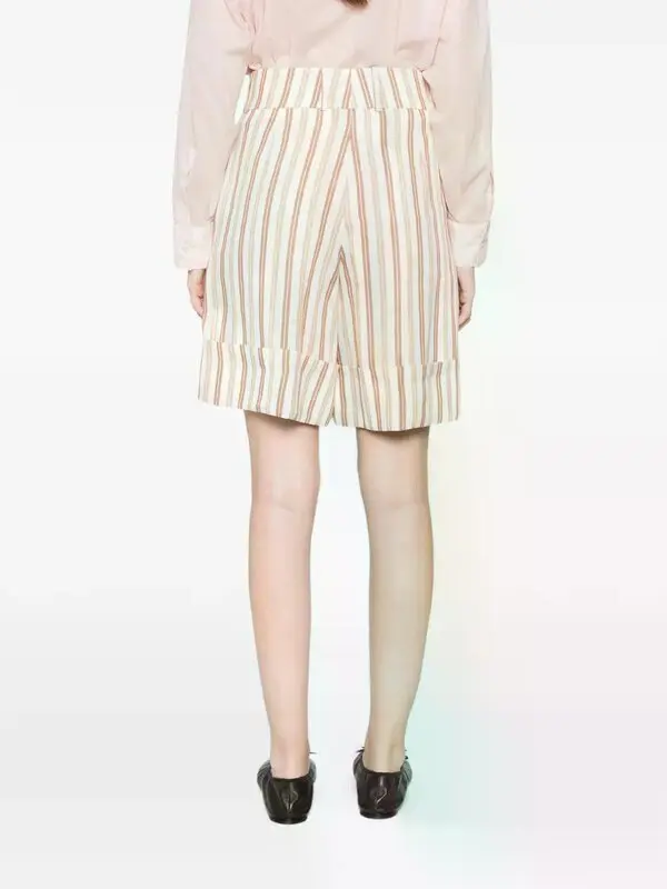 BERWICH Striped Tailored Shorts