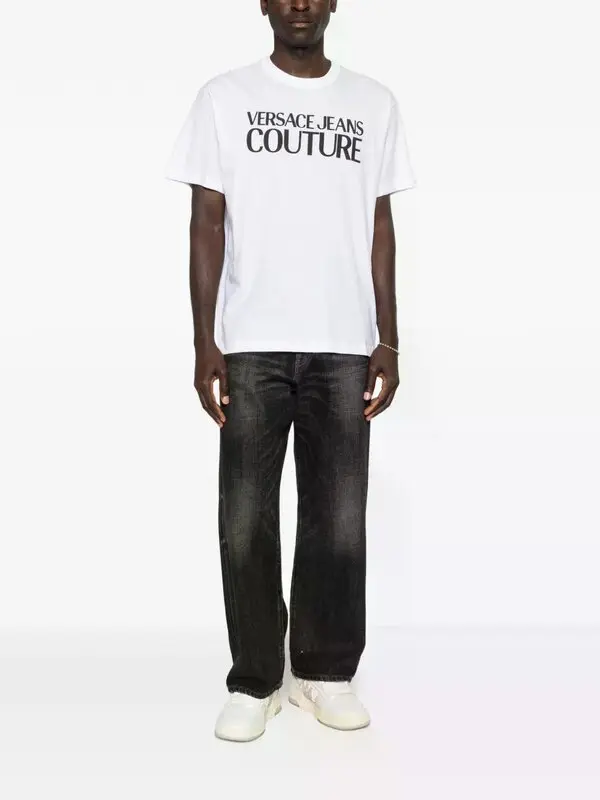 Versace Logo-detail T-shirt - White