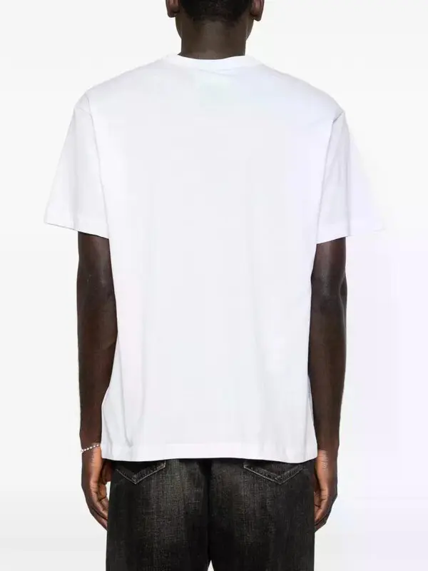 Versace Logo-detail T-shirt - White