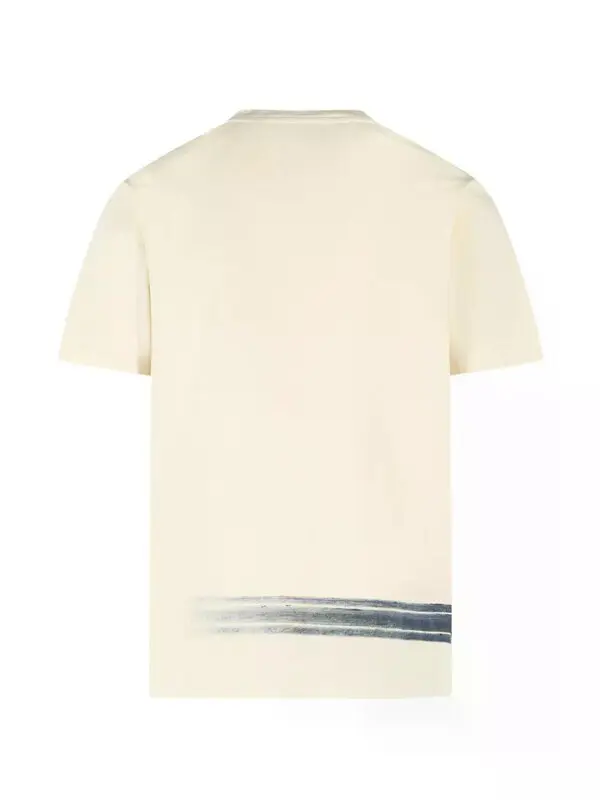 C.P. COMPANY Ribbed-neck Graphic T-shirt