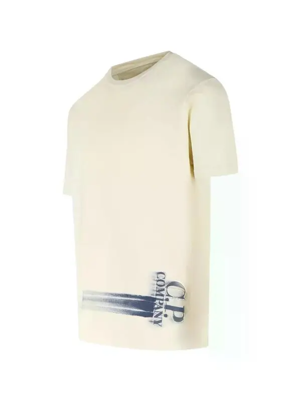 C.P. COMPANY Ribbed-neck Graphic T-shirt