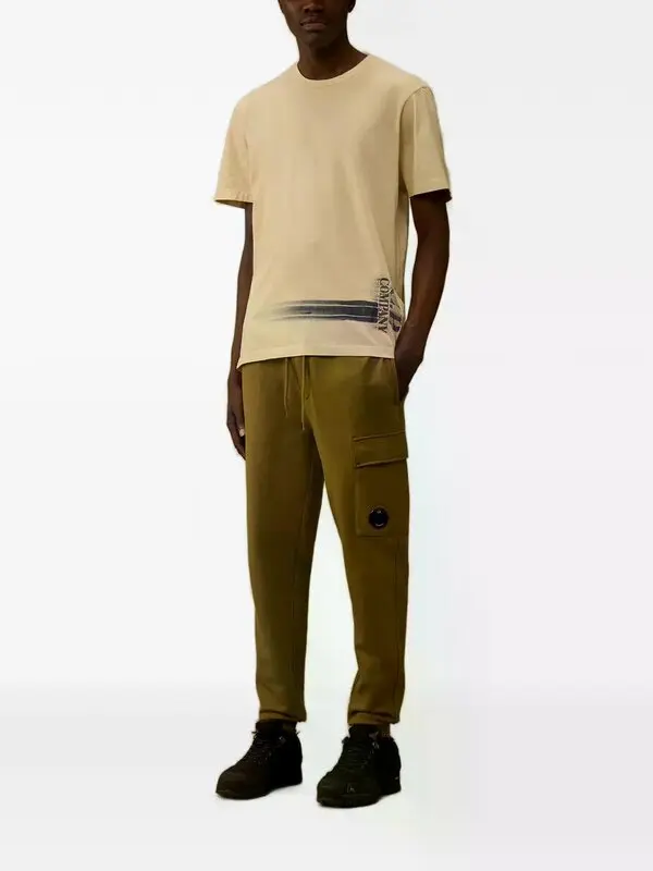 C.P. COMPANY 24/1 Jersey Short Sleeve Bottom Logo T-shirt