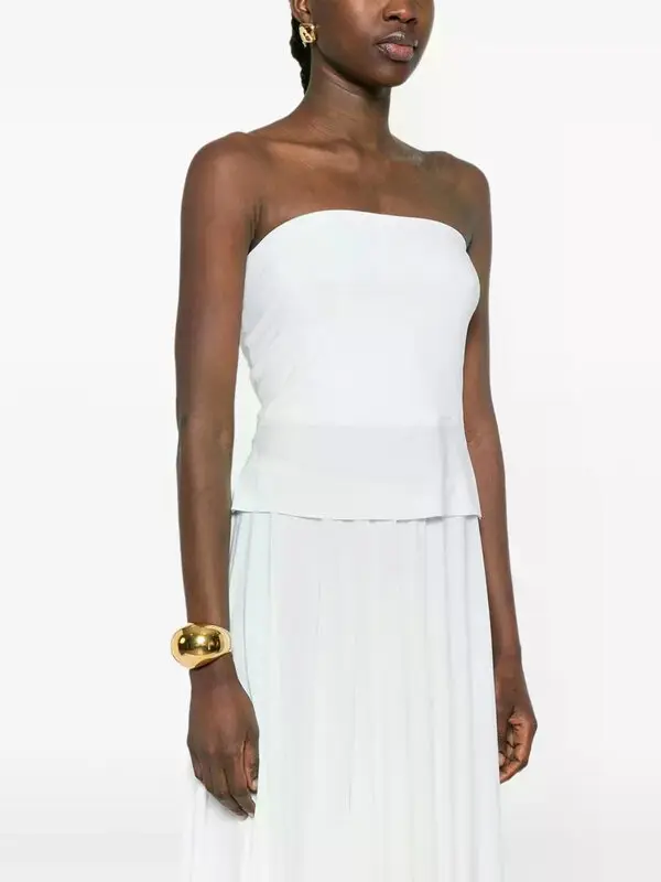 Norma Kamali Tube Top - White