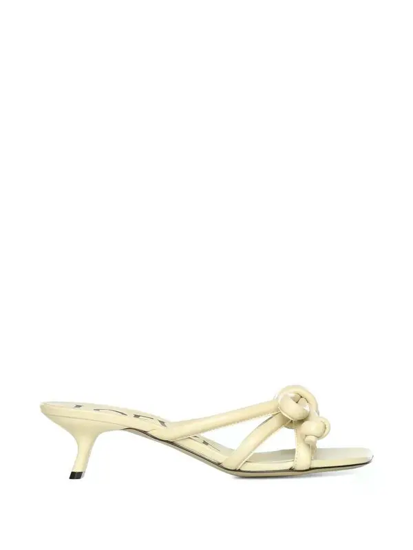 Loewe Knot Detail Sandals - Neutrals