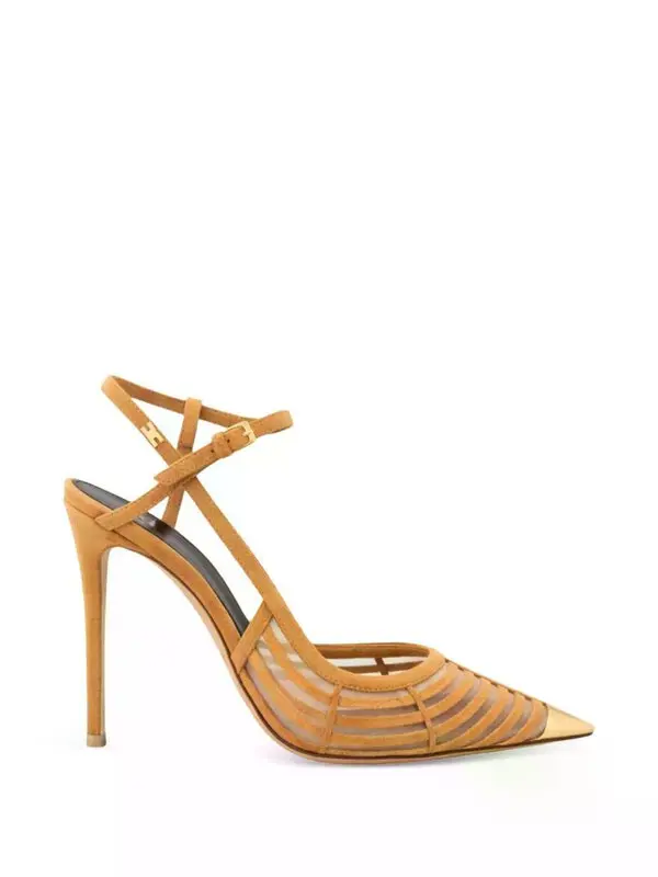 Elisabetta Franchi Suede Point-toe Pumps