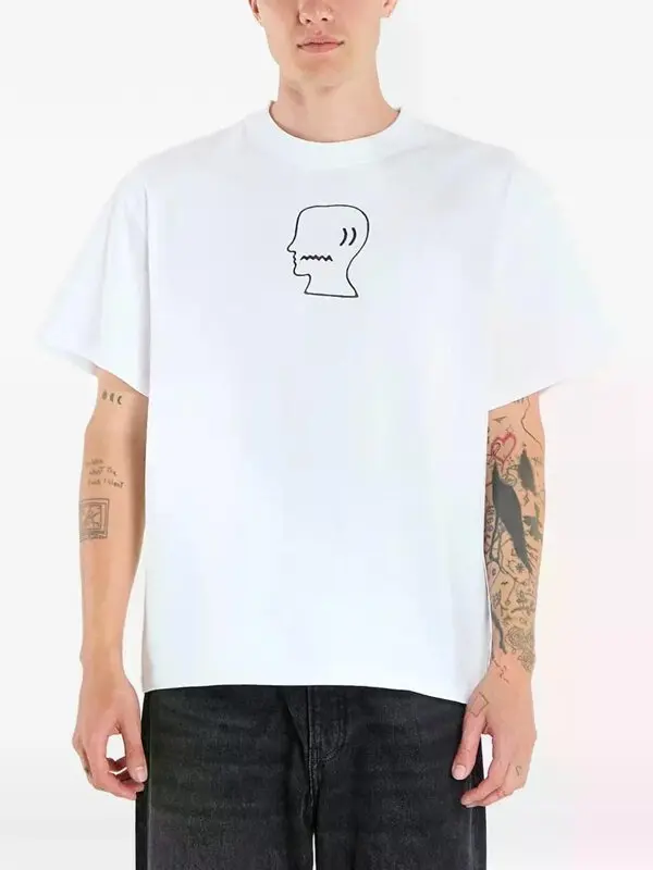 BRAIN DEAD Logohead T-shirt