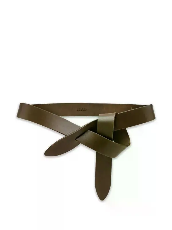 Isabel Marant Leather Belt - Green