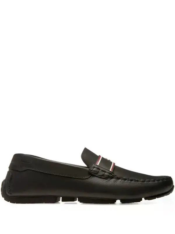 Bally Pilot Driver Leather Loafers