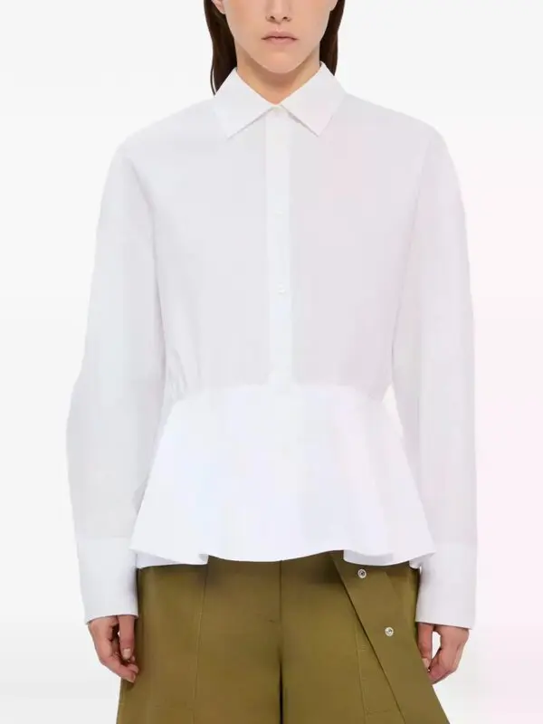 MSGM Peplum Shirt