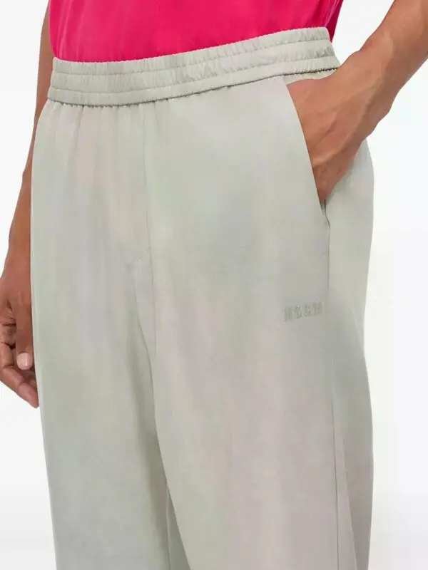 MSGM Logo-detail Waistband Track Pants