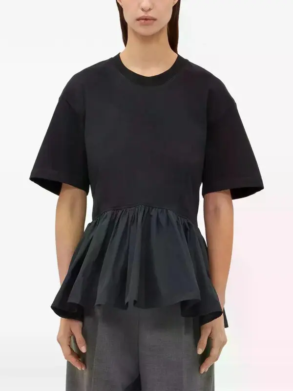 MSGM Ruffled T-shirt