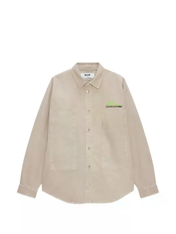 MSGM Buttoned Pocket Shirt