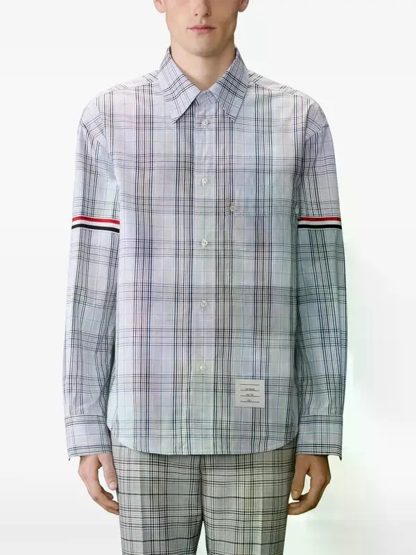 Thom Browne Plaid-patterned Shirt