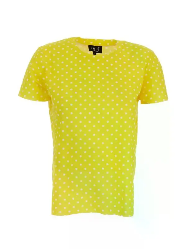 IRIE' Polka-dot T-shirt - Yellow