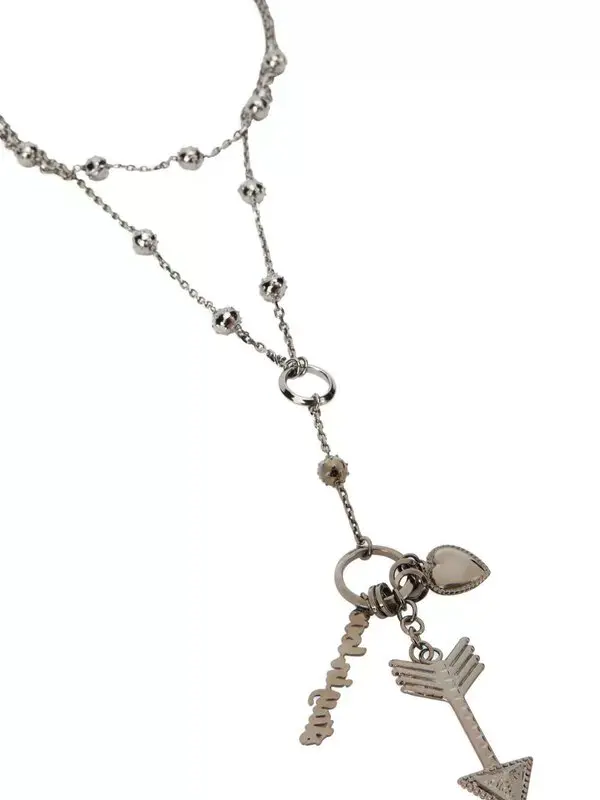 Red Valentino Layered Charm Necklace