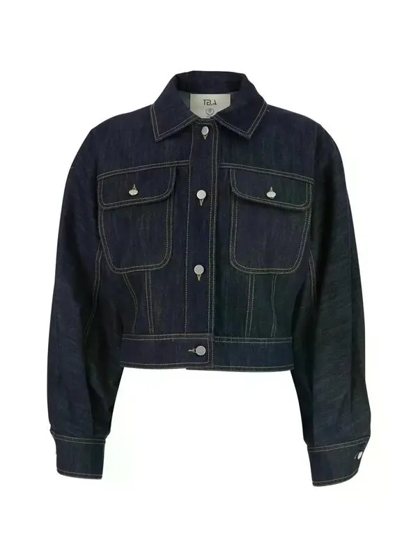 TELA Binaca Denim Jacket - Blue