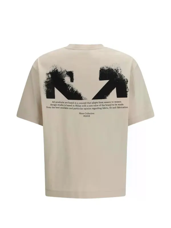 Off-White Half Arrows Skate T-shirt - Neutrals