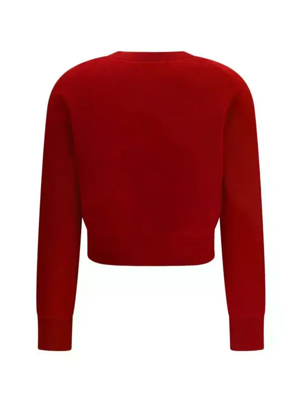 Tory Burch Logo Crew-neck Sweater