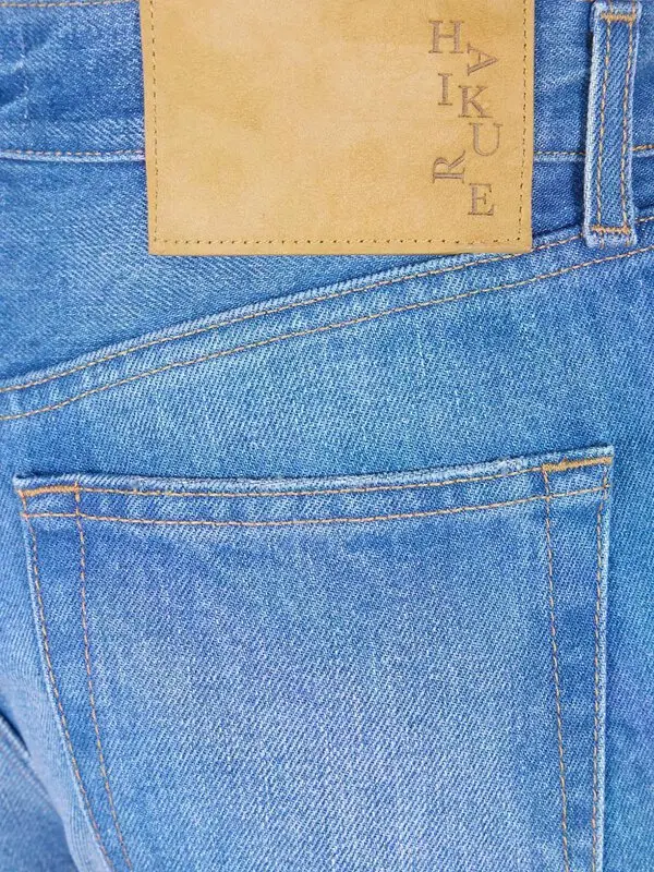 HAIKURE Logo-patch Flared Jeans
