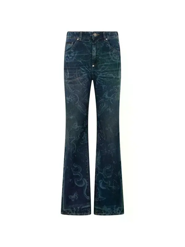 Philipp Plein Printed Jeans