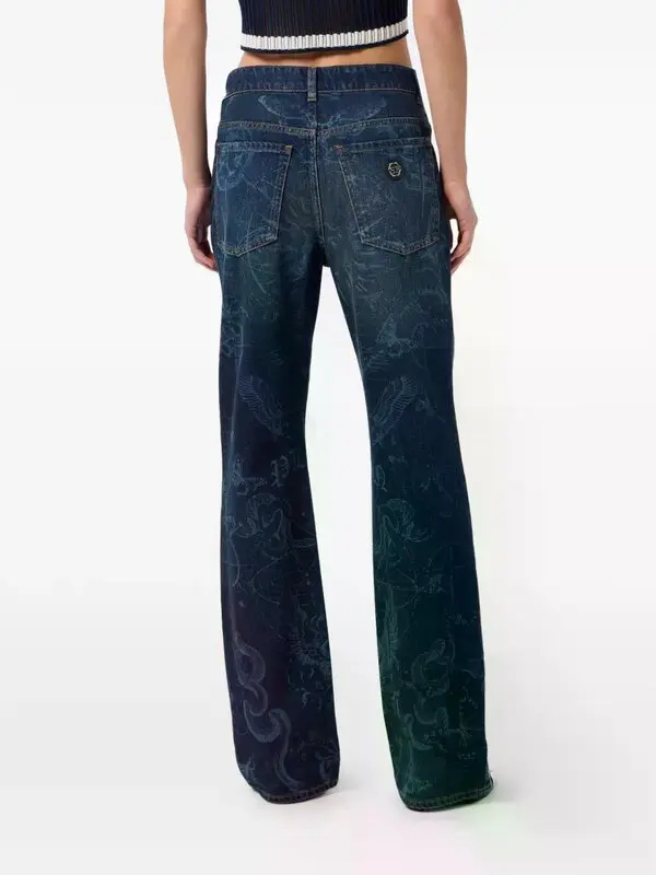 Philipp Plein Printed Jeans