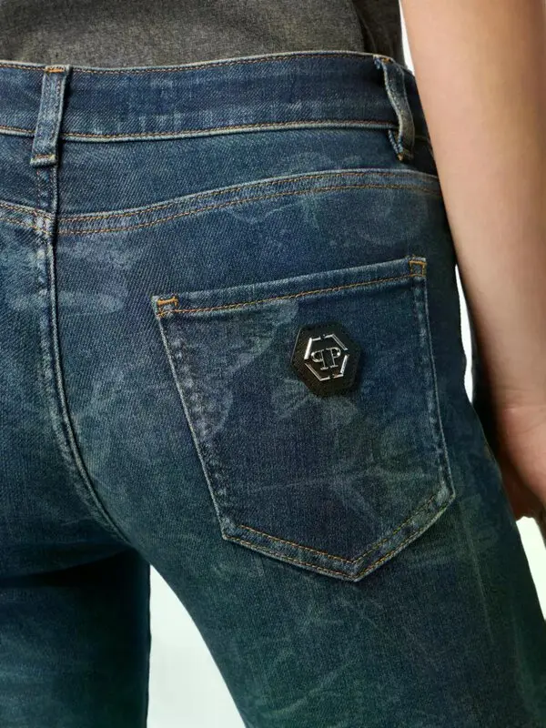 Philipp Plein Printed Jeggings