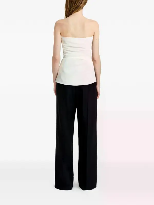 Proenza Schouler Damea Strapless Top - Neutrals