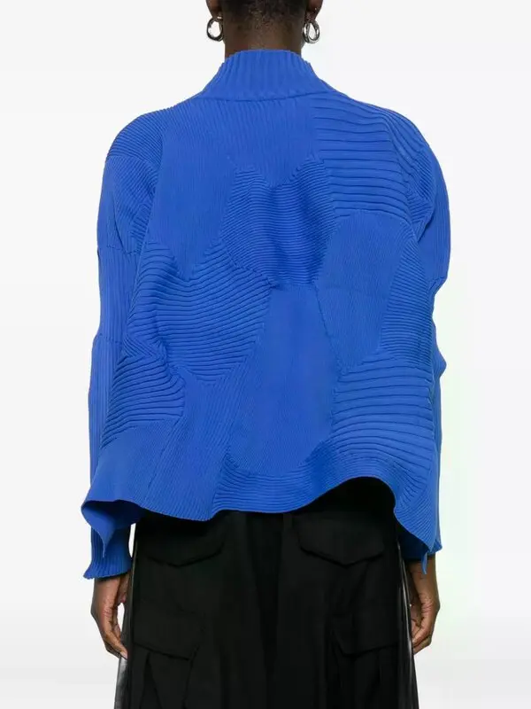 Issey Miyake Ribbed-knit Jumper