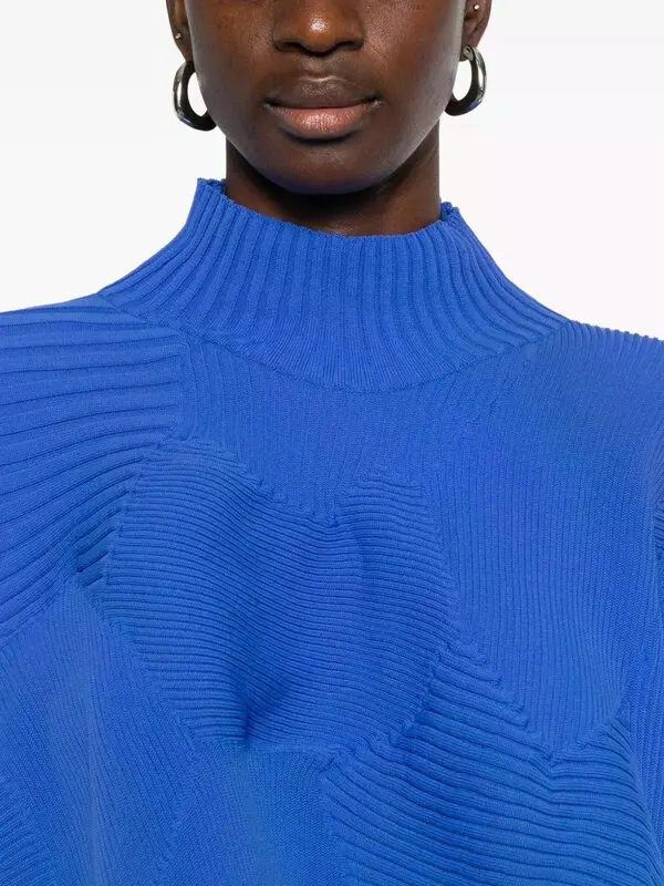 Issey Miyake Ribbed-knit Jumper