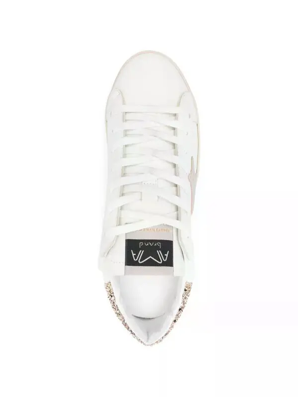 AMA-BRAND Logo Sneakers - Neutrals