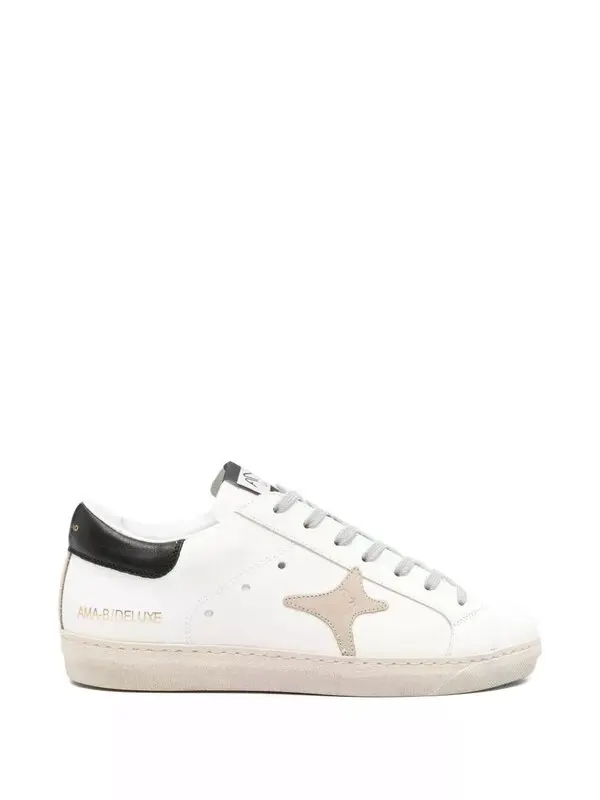 AMA-BRAND Logo Sneakers - White