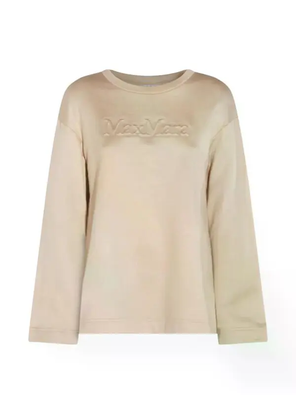 Max Mara Logo-embossed Sweater