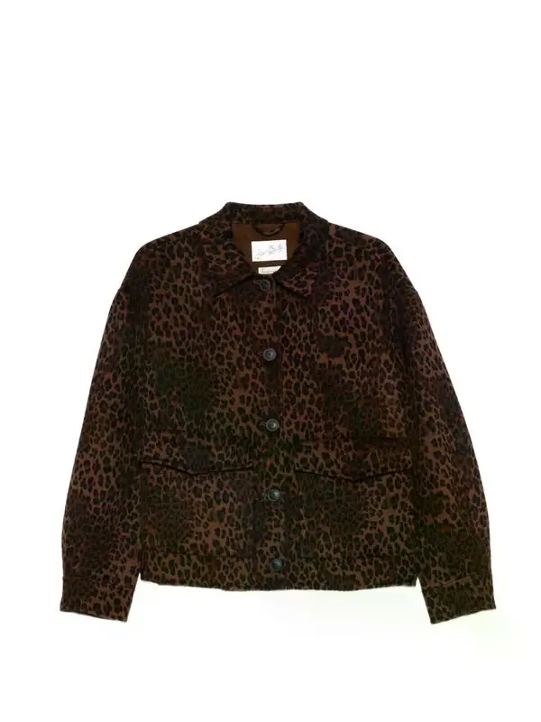MC2 SAINT BARTH Leopard Jacket - Brown