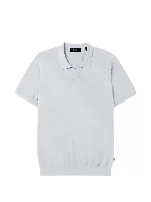 ECOALF Short-sleeve Polo Shirt - Grey