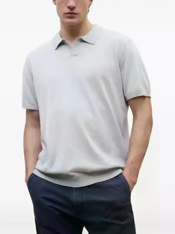 ECOALF Short-sleeve Polo Shirt - Grey